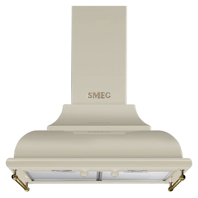 Hota decorativa Smeg Crem KC16POE, latime 60cm, putere de absorbtie ...