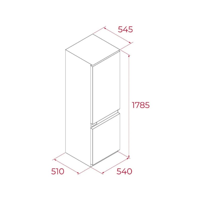 Combina frigorifica Teka No Frost cu motor inverter